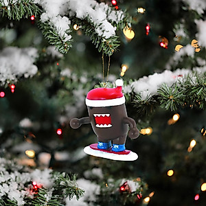 Dark Horse Deluxe Domo Snowboarding Ornament