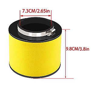 JOD TRX350 Carburetor compatible with Honda Rancher 350 TRX350 350ES 350FE 350FMTE 350TM 2000-2006 atv 4 Stroke Carburetor with Black Throttle Base Cover+Air Filter+Oil Filter+Fuel Filter