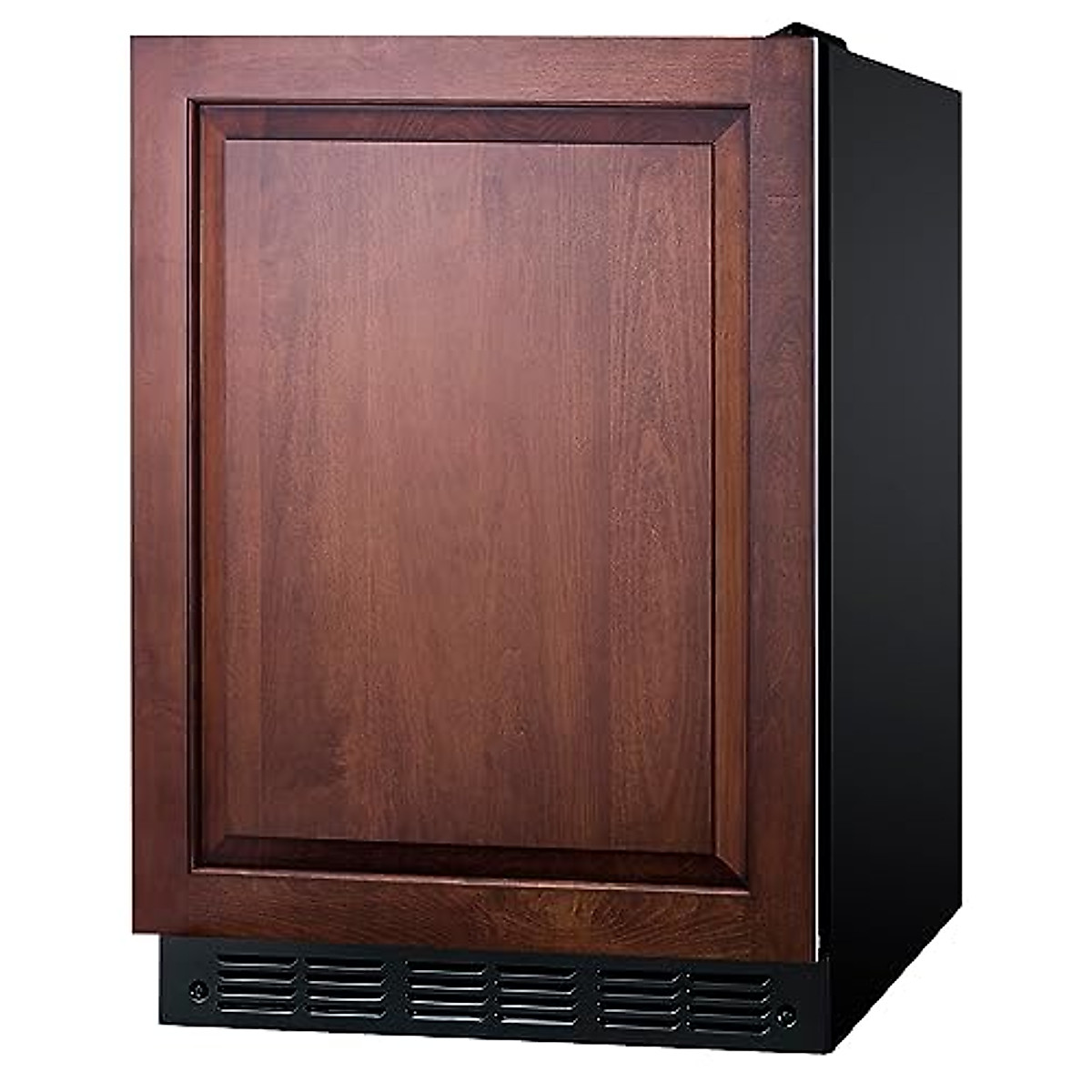 Summit CT66BK2SSIFADA 24” Wide ADA Under Counter Refrigerator-Freezer 4.9 cu.ft. with Panel-Ready Door (Panel Not Included) Automatic Defrost Operation, Black Interior (Panel Ready-ADA-RHD)