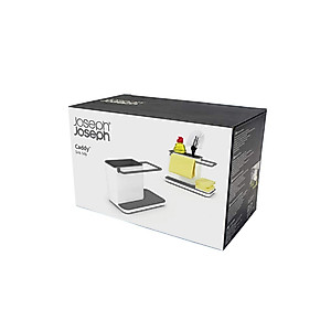 Joseph Joseph Caddy Sink Area Organiser, White/Grey, 13.5 x 20 x 11.5 cm