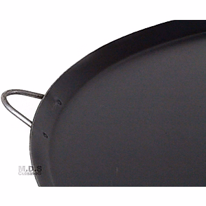Comal 21.5" 100% Heavy Duty Gauge Carbon Steel para Tortillas Quesadillas