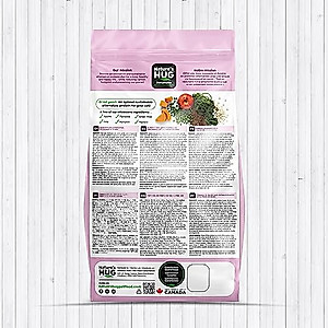 Nature's HUG Nutrients for Growth Kitten Dry Cat Food for Sensitive Stomachs, 4 lbs., Grain Free and Non-GMO, Hypoallergenic, Sustainable Clean Protein with Probiotics, Ages 2-12 Months