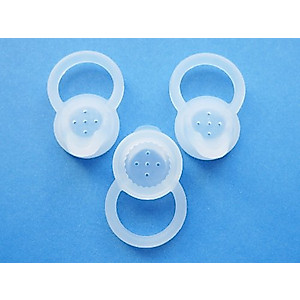 3 White Large (L) Earbuds Eartips Set Compatible with Motorola Boom 2+ Boom 2 Boom HX600 Elite Flip HZ720 H17 H17txt H19 H19txt HX550 H525 H520 Wireless Headsets