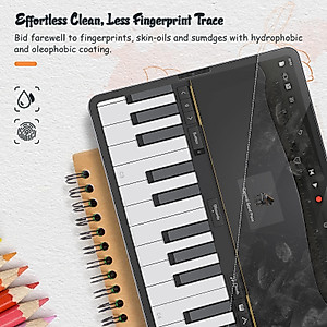 KCT 2+2 Pack Paperfeel Screen Protector Compatible with iPad Pro 11 Inch 2021&2020 with Transparent Camera Lens Protector, Anti-Glare&Matte Compatible with Apple Pencil, for Writing & Drawing