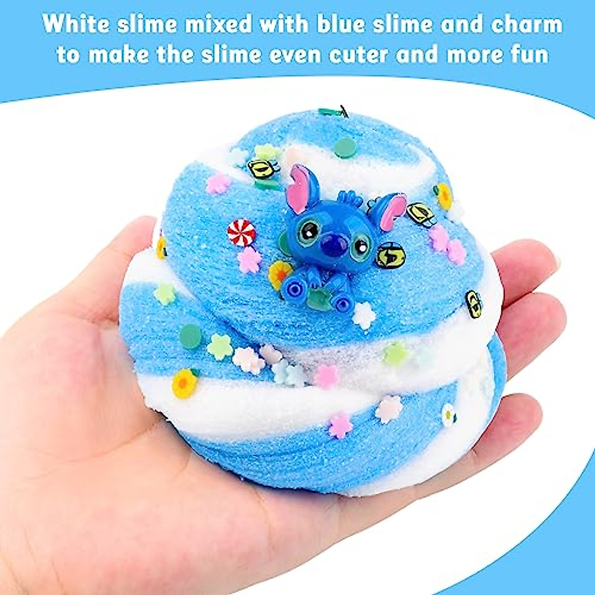 Cloud Slime 15-Pack Case of Colorful for Girls and Boys, Fun Party Favors Supplies, Bulk Slime Kit Scented, Soft, Non-Sticky for Birthday Gifts, School Carnival Prizes, Goodie Bag Stuffers