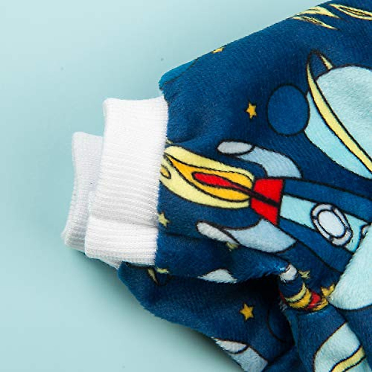 CuteBone Rocket Dog Pjs Large Onesies Pet Clothes Jumpsuit Apparel Soft Pajamas P16L