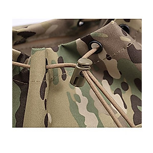 MLOLM Tactical Backpack Mini Military Rucksack Water Resistant Backpack for Mens 10L