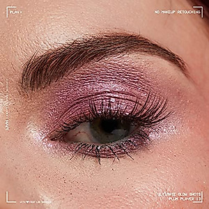 NYX PROFESSIONAL MAKEUP Ultimate Glow Shots, Liquid Eyeshadow, Long-Lasting Shimmer Eye Shadow with Vitamin C - Plum Player