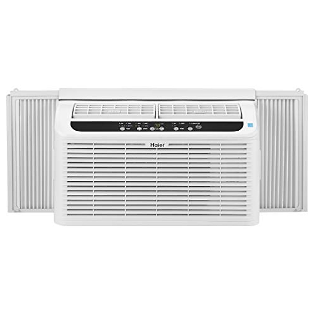 Haier 6,200 BTU Ultra Quiet Window Air Conditioner for Small Rooms and Bedrooms, Control Using Remote, 6K Window AC Unit, Easy Install with Included Kit, White, Energy Star