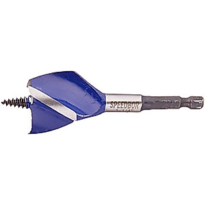 Speedbor IRWIN Tools 1866039 SPEEDBOR MAX Wood Drilling Bit, 4-inch by 1 1/4-inch