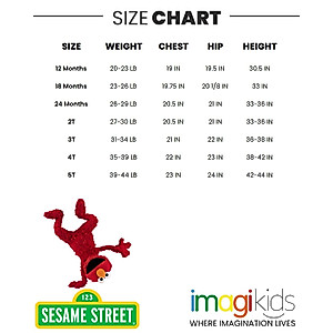 Sesame Street Elmo Infant Baby Girls Fleece Hoodie & Leggings Elmo 18 Months