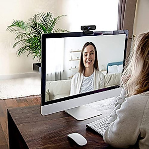 j5create USB Streaming Webcam - 1080P HD with 360° Rotation, High Fidelity Microphone, Plug and Play for PC/Mac/Laptop/Desktop/Skype/YouTube/Zoom/Facetime, Suitable for Conferencing/Calling (JVCU100)