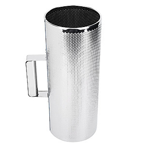 Guiro Instrument, 5x12.8'' Professional Stainless Steel Guiro Percussion Instrument Metal Guiro with Scraper instrumento guira fino