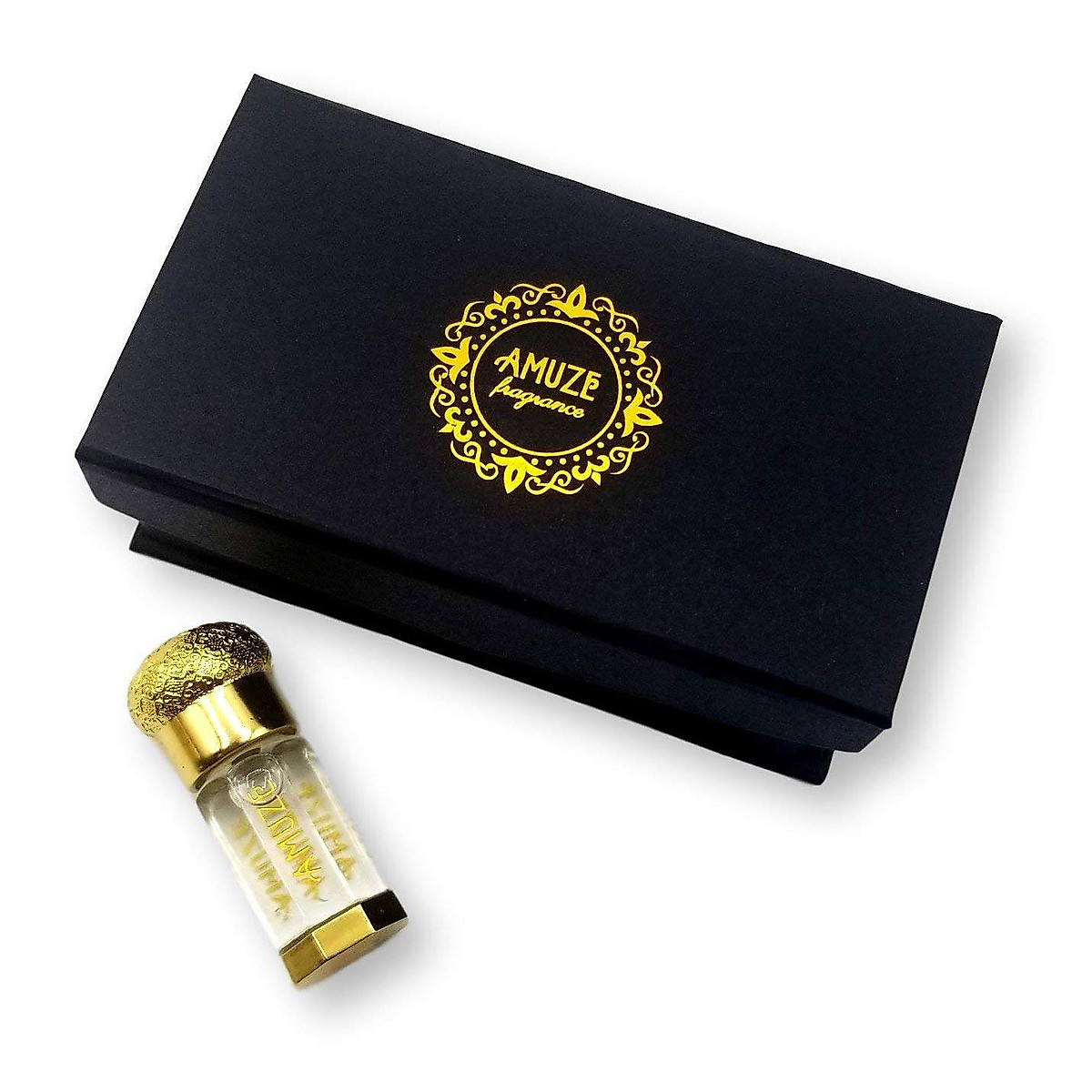 Amuze Fragrance White Oud, 6 ml | Premium Perfume Oil | Attar Oil | Alcohol-Free | Vegan & Cruelty-Free