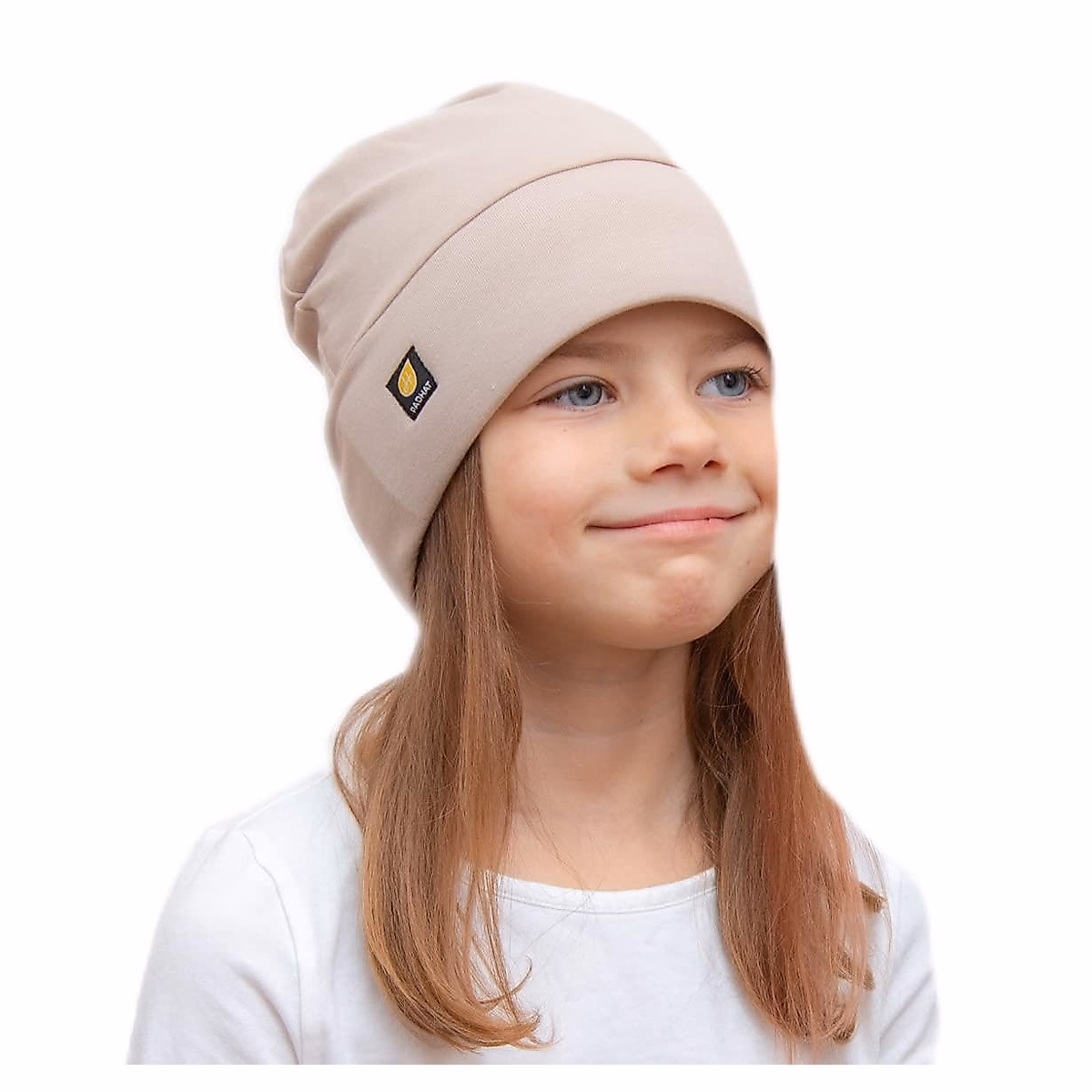 PADHAT Children Head Protective Hat Unique Self Adjusting Technology Padded Safety Baby Toddler Cap Sandy, Size L