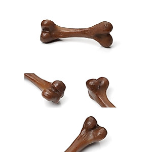 Dog Chew Toy for Aggressive Chewers,Hard Chew Toys for Dog, Indestrctible Durable and Interactive Nylon Dog Bone,Heavy Duty Dogs,Durable Nylon Teeth Cleaning Toys for Medium and Big Dog Breeds