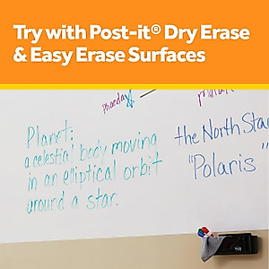 Post-it Dry Erase Accessory Tray, Black (DEFTRAY)