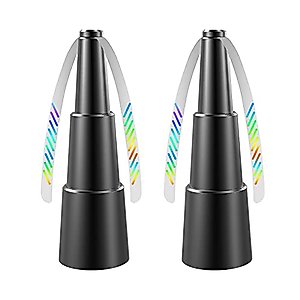 Grarg Food Fans for Table, 3 Height Adjustable Picnic Table Fan to Keep Food Clean, Portable Electric fan for Home, Picnic, Restaurant, Party- 2 Pack