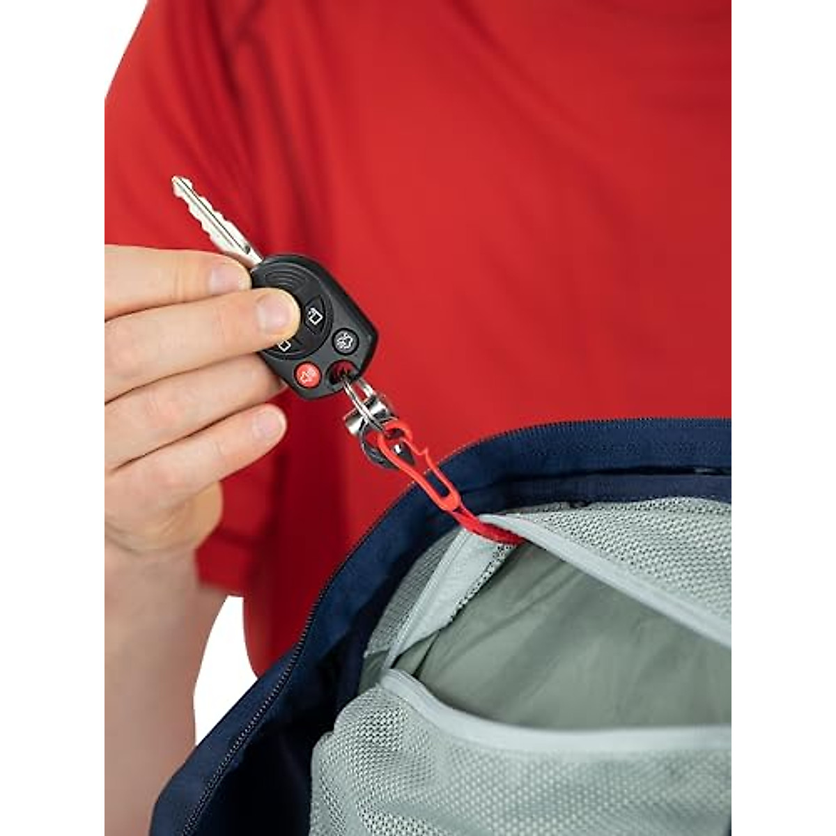 Osprey Talon 22L Men's Hiking Backpack with Hipbelt, Stealth Black, L/XL