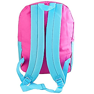 Minnie Mouse Backpack with Lunch Box - Bundle with Minnie Mouse Backpack for Girls 6-8, Minnie Mouse Lunch Bag, Stickers, Water Pouch, More | Minnie Mouse Backpack Toddler