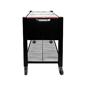 Vertiflex Vf53000 Instacart File Cart, 14-1/4W X 28-1/2D X 27-3/4H, Black