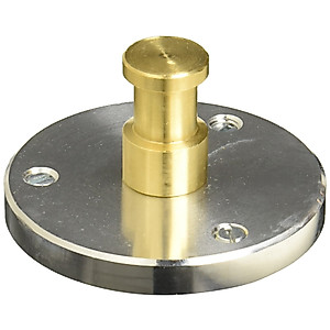 Manfrotto 208, 3/8" Tripod Head Mounting Plate with Stud for The Super Clamp