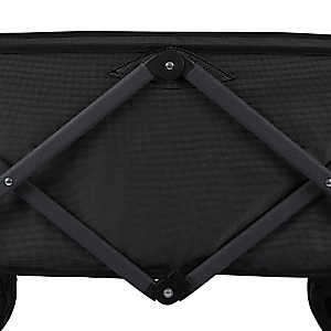 ONIVA - a Picnic Time Brand Adventure Wagon All-Terrain Folding Beach Wagon with Big Wheels - Sport Utility Wagon - Garden Wagon Collapsible - Wagon Cart, (Dark Gray)