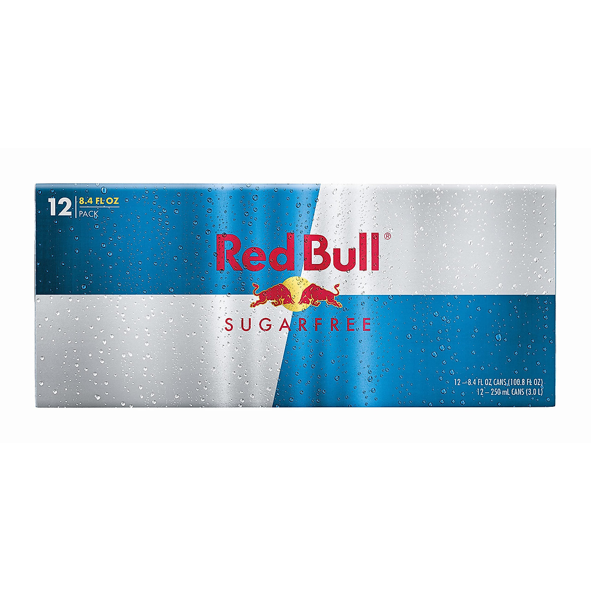 Red Bull Sugar Free, 8.4-Ounce Cans 2 pack of 12 (total count 24)