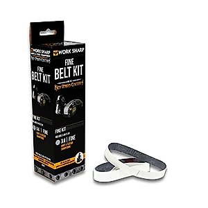 Work Sharp WSSAKO81120 Fine Grit Belt Kit, White/Grey for Ken Onion Edition