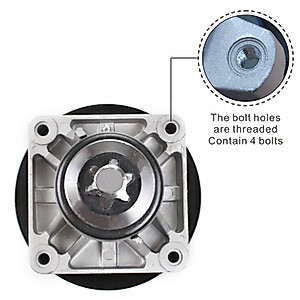 918-0240C 618-0240C AKM Spindle Assembly for MTD Cub-Cadet LT4600H LT546H 618-0240A 618-0240B 918-0430 618-0430 Toro LX465 LX460 112-0311 46 Inch Decks PRE-TAPPED Holes Screws Included in