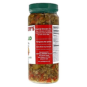 Central Grocery Olive Salad - 16 oz (Pack of 1)