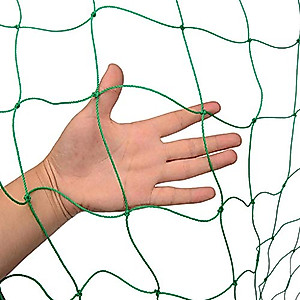 ZERIRA 2 Pack Plant Trellis Netting Plant Support Climbing Net Nylon Trellis Netting Garden Netting for Plants Cucumbers, Flowers Vine, Vegetables (5.9Ft x 8.86Ft)