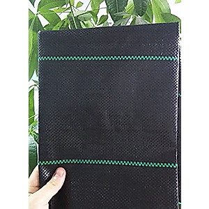 GRASSCLUB Weed Barrier Control Woven Garden Weed Landscape Fabric Heavy Duty Ground Cover 6.5ft x 32ft (208 Sq ft)