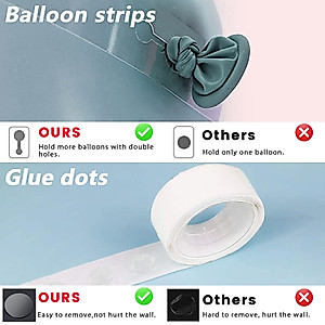 18Inch Boho Dusty Baby Blue Balloons Balloon Arch Garland Kit, Dusty Slate Fog Baby Blue Balloons for Boy Boho Baby Shower Bridal Shower Birthday Party Decorations for Boy Men