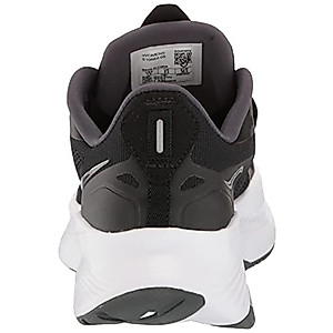 Saucony Women's Guide 15 Running Shoe, Black/White, 8