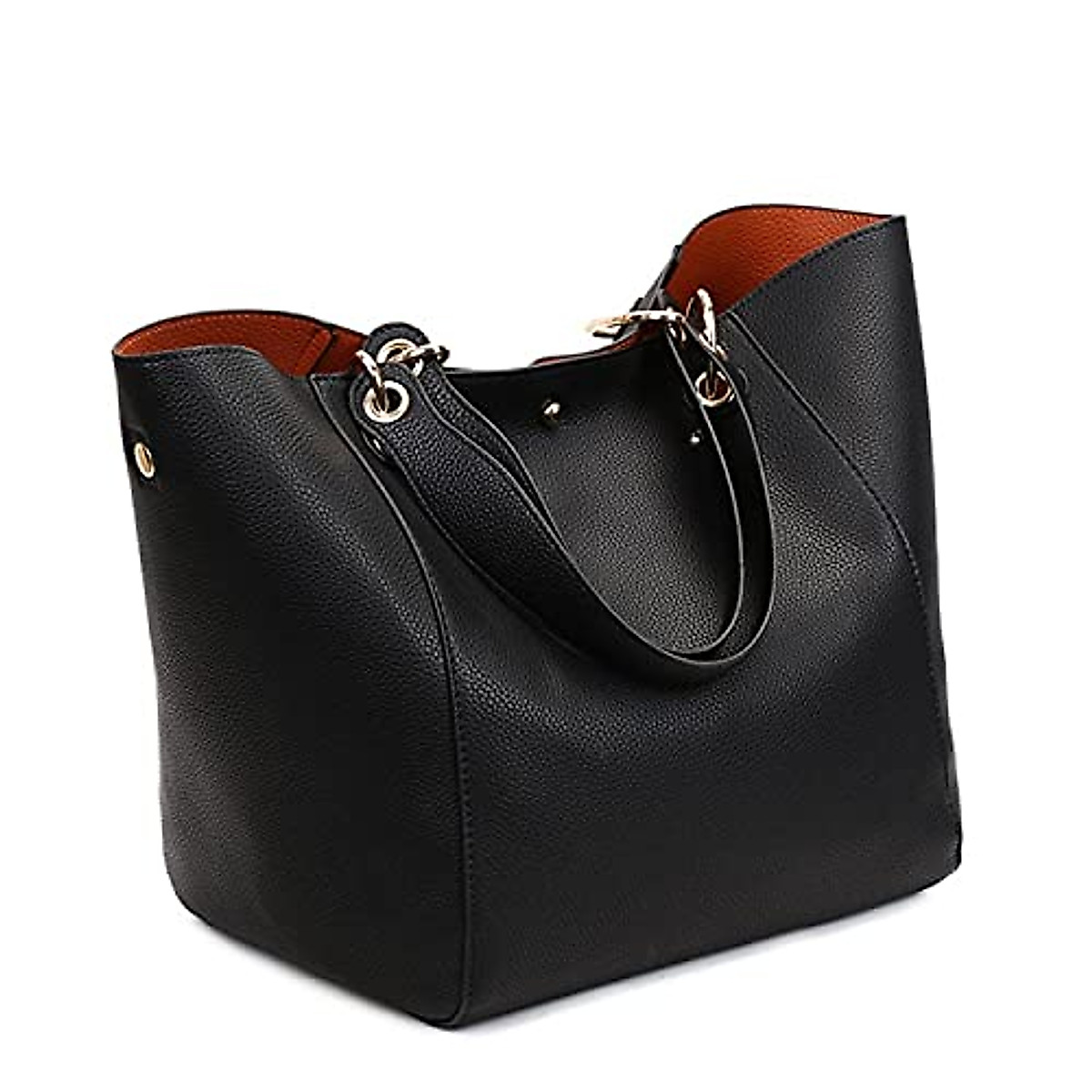 Womens Leather Handbags Tote Bag Shoulder Bag Top Handle Satchel Designer Ladies Purse (1#)