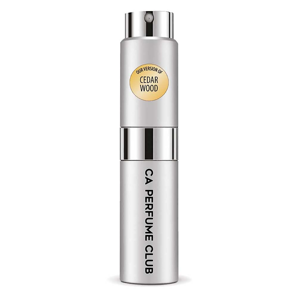 CA Perfume Impression of Emra Cedarwood For Women & Men Fragrance Concentrated Long Lasting Eau de Parfum Spray Refillable Glass Atomizer Bottle 0.27 Fl Oz/8ml-X1