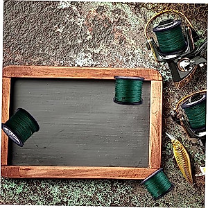 Unomor 3pcs 4 Fishing line Beading Craft line Stealth Braid Fishing Tool Diamond Braid Fishing Braid Fishing Wire Power pro line 4 Strands Fishing Supply pe Weave Fishing Rope Sensitive