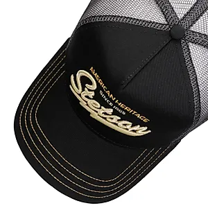 Stetson Since 1865 Trucker Cap Men Black One Size