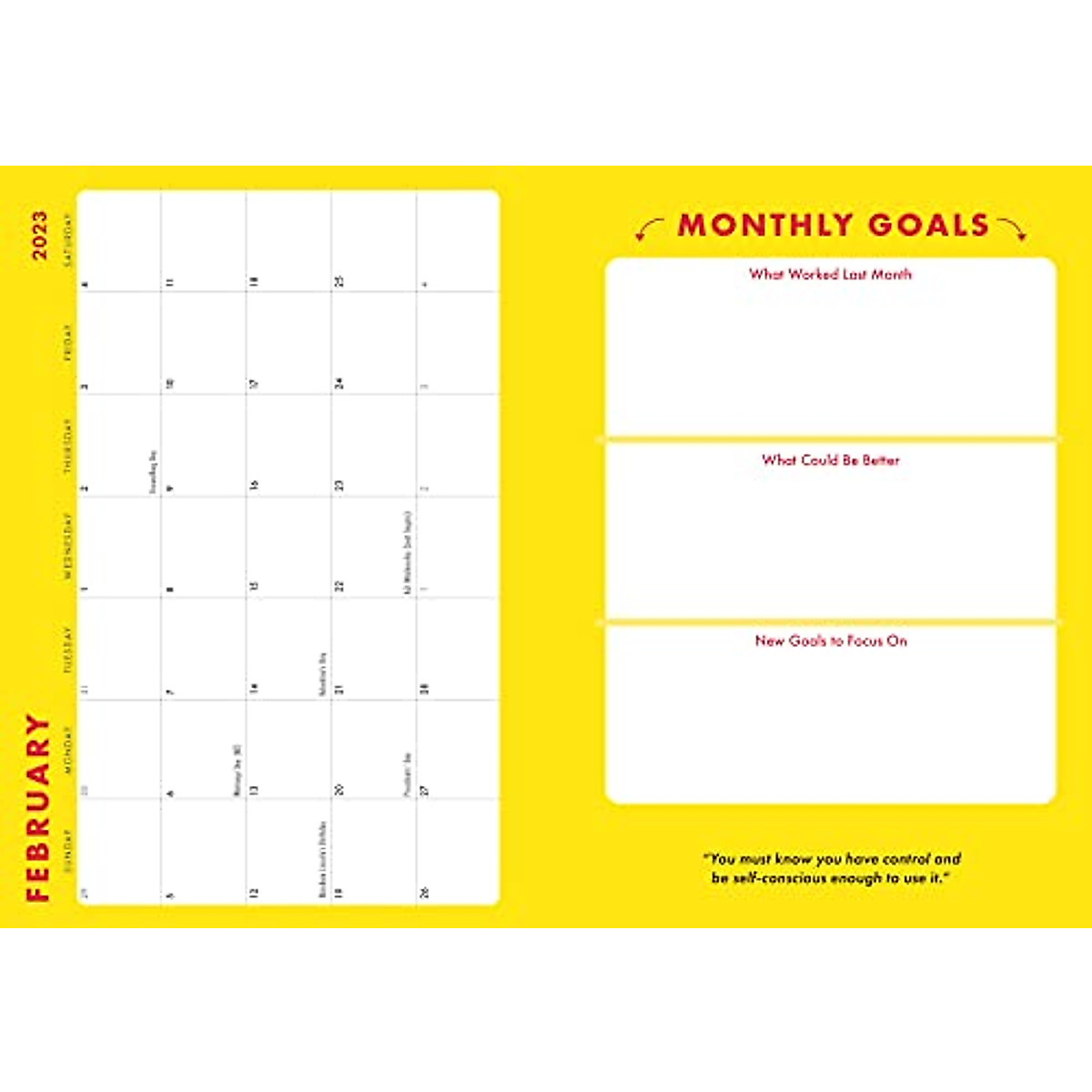 2023 Power of Habit Planner: A 12-Month Productivity Organizer to Master Your Habits and Change Your Life