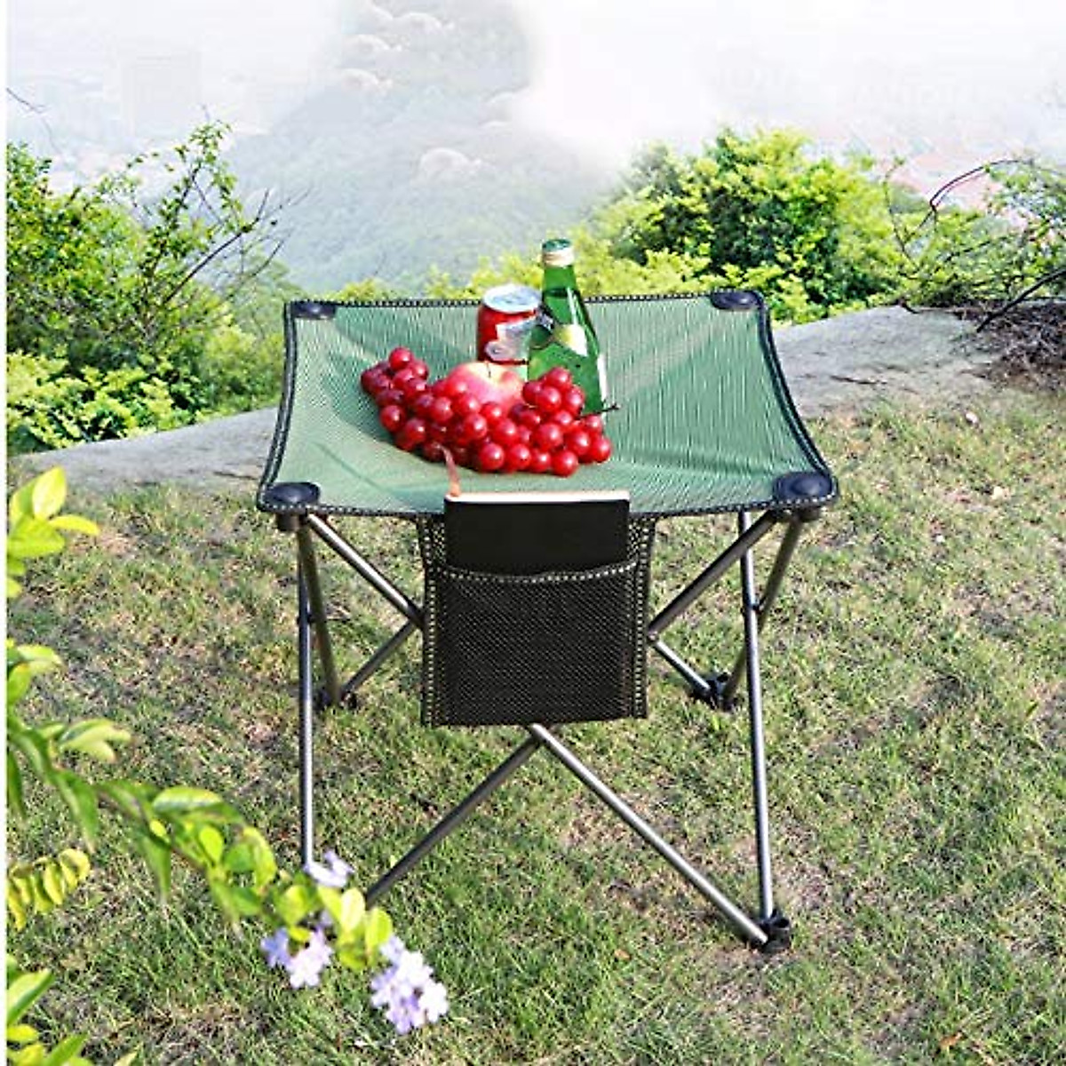DOUBAO Folding Outdoor Desk Portable Light Picnic Table Self-Driving Barbecue Tea Furniture Fishing Green Coffee Camping Table