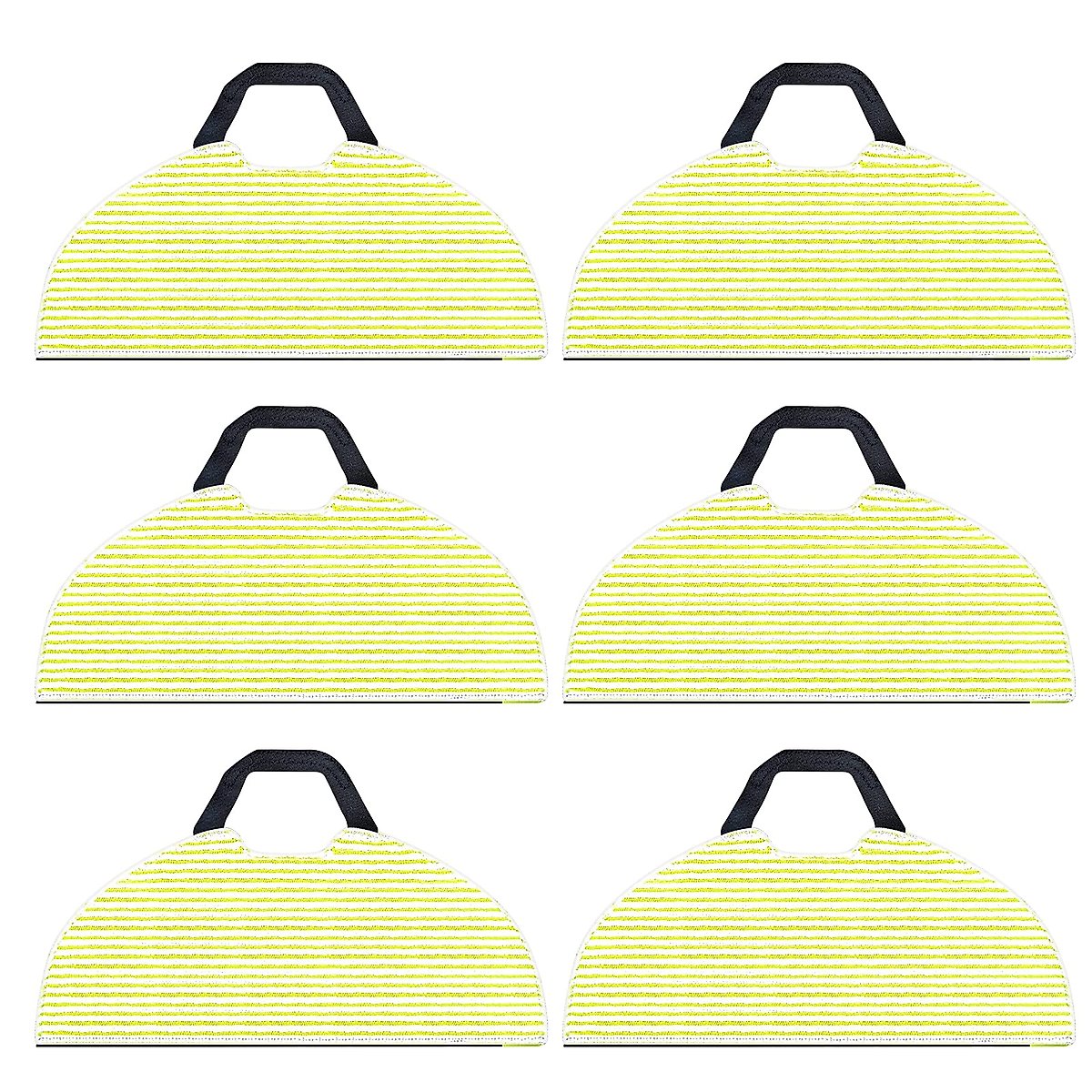 Fixbetter 6 Pcs Mop Pads for Shark RV2610WA AV2610WA RV2620WD RV2410WD AI Ultra 2- in-1 Robot Vacuum, Washable Reusable Mopping Pad Replacement Accessories