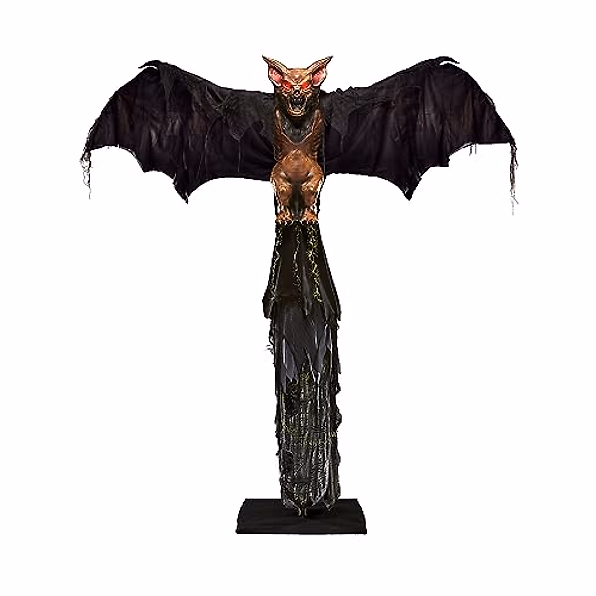 Spirit Halloween 6 Ft Desmodus Animatronic | Animated Decoration | Body Extends | Lunging Mechanism | Plays Sounds