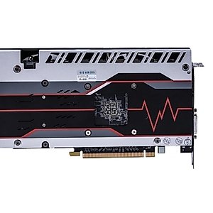 XUANMO AMD Radeon RX580 2048SP 8g Gpu Video Gaming Amd graphics card GDDR5 256-Bit Pc Gaming Video Card AMD 2XDP HDMI PCI Express 3.0 with Freeze Fan Stop for Desktop Computer Gaming Gpu