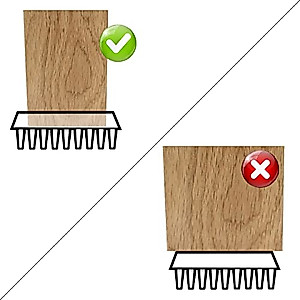 DIY Doctor Furniture Caster Cups - Furniture Coasters for Heavy Furniture - Carpet Protectors for Furniture Legs - Carpet Savers - 53 Spikes on Each Cup - Pack of 8