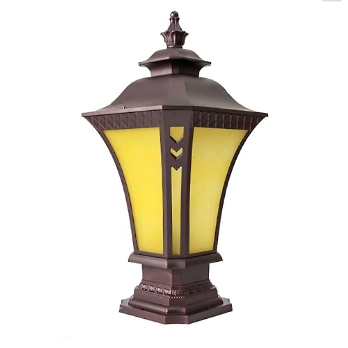 MODEBHD Waterproof IP65 Outdoor Post Light, European Retro Minimalist Pillar Lamp, Die-cast Aluminum Villa Courtyard Garden Lawn Landscape Lights, Lighting Fixture On The Wall Lights