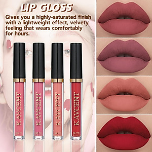 Makeup Kit for Teens and Women - Full Makeup Set With Eyeshadow, Lipgloss, Foundation, Concealer and Makeup Brushes