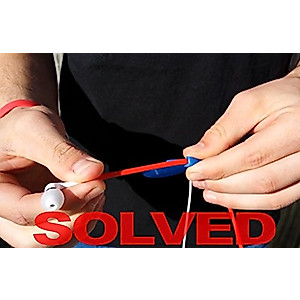 Cordskinz - (White) Anti-Tangling, Protective & Fashionable Sleeves for Earbuds …