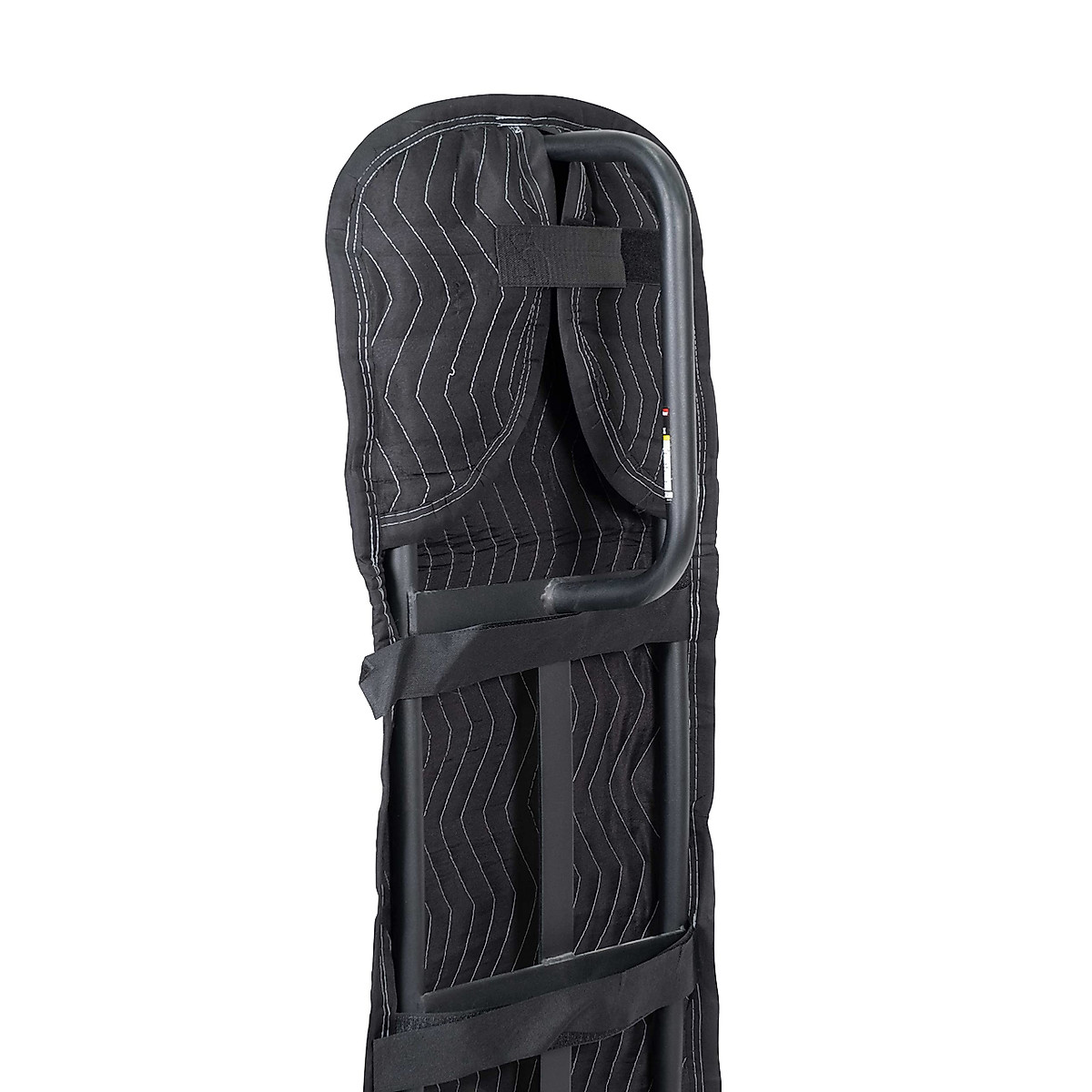 Mytee Products Padded Hand Truck Cover - Round Top, Moving Supplies, Black Moving Pad - Woven Cotton/Poly - 50" x 16"