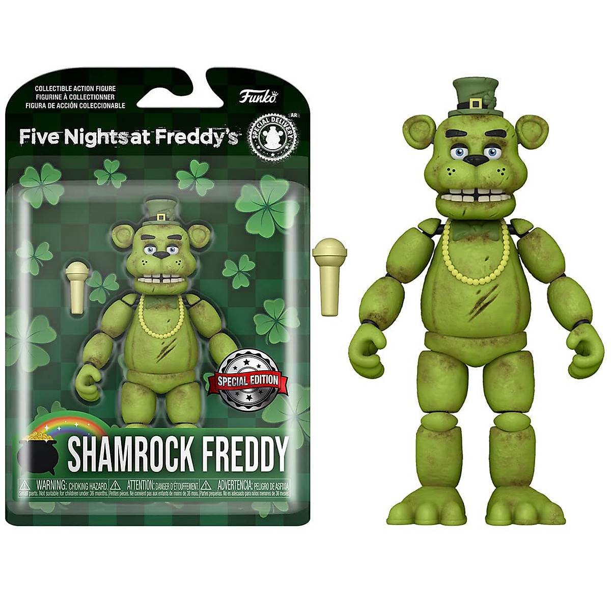 Funko Pop! Five Nights at Freddy's - Shamrock Freddy (Walmart Exclusive)